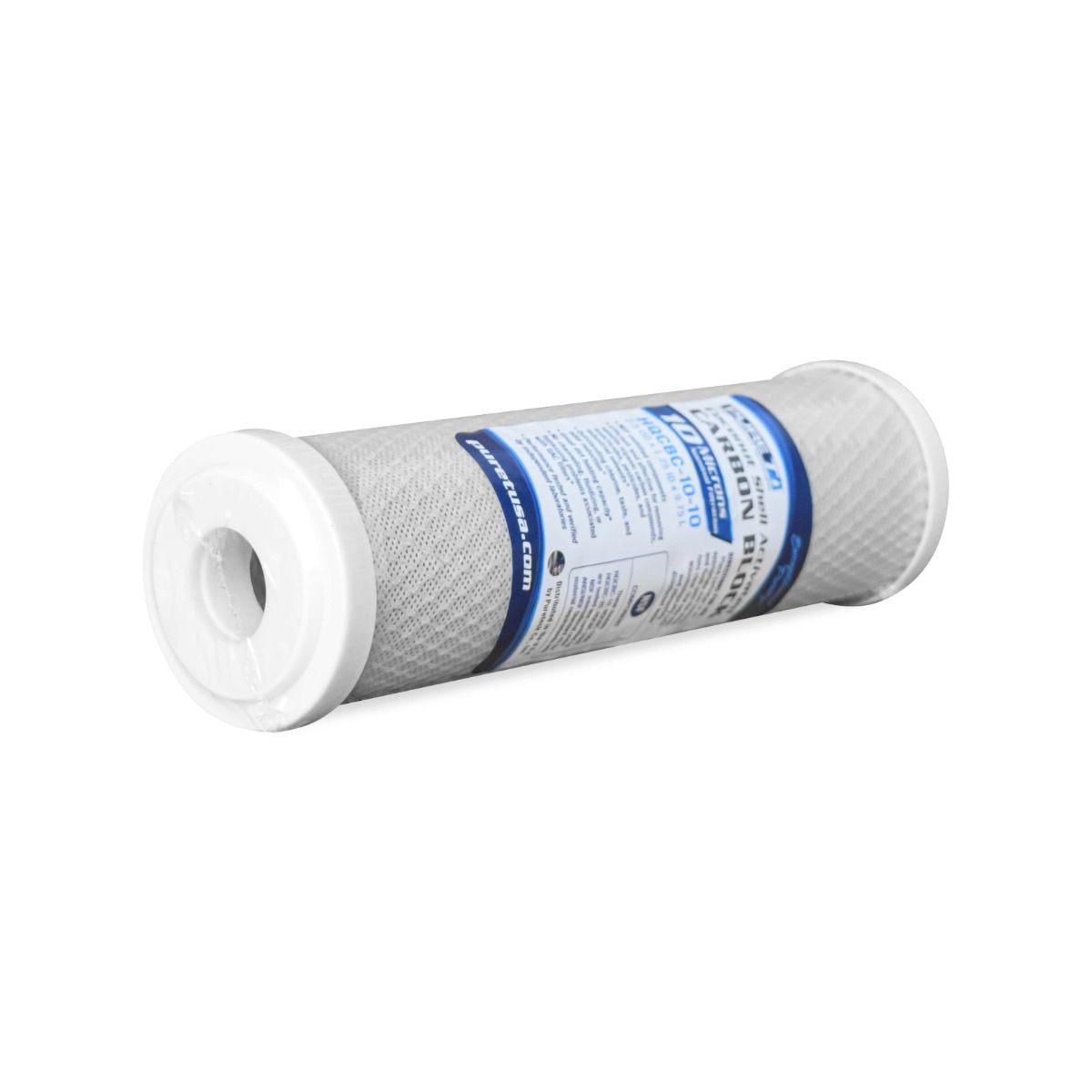 PureT HQCBC-10-10, 10x 2.5" NSF Certified 10 Micron Coconut Carbon ...